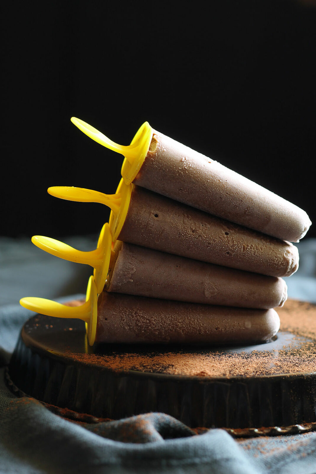 How to Make Chocolate Ice Pops | Healthy Chocolate Banana Ice Pops